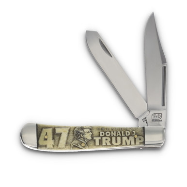 Frostwood Designs Trapper Laser Engraved Handle Donald Trump President ...