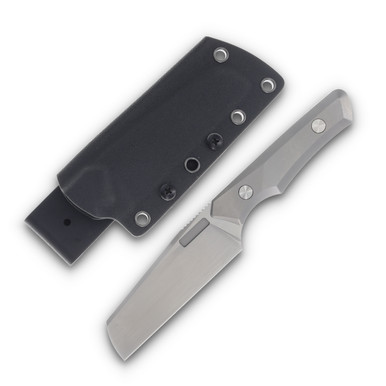 Vero Axon Fixed Blade Knife Hand Satin/Titanium FBK286H-2 - Smoky ...