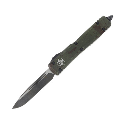 Microtech UT S/E BLK DEEP ENGRAVE OBS AUMT1211OBDS - Smoky Mountain ...