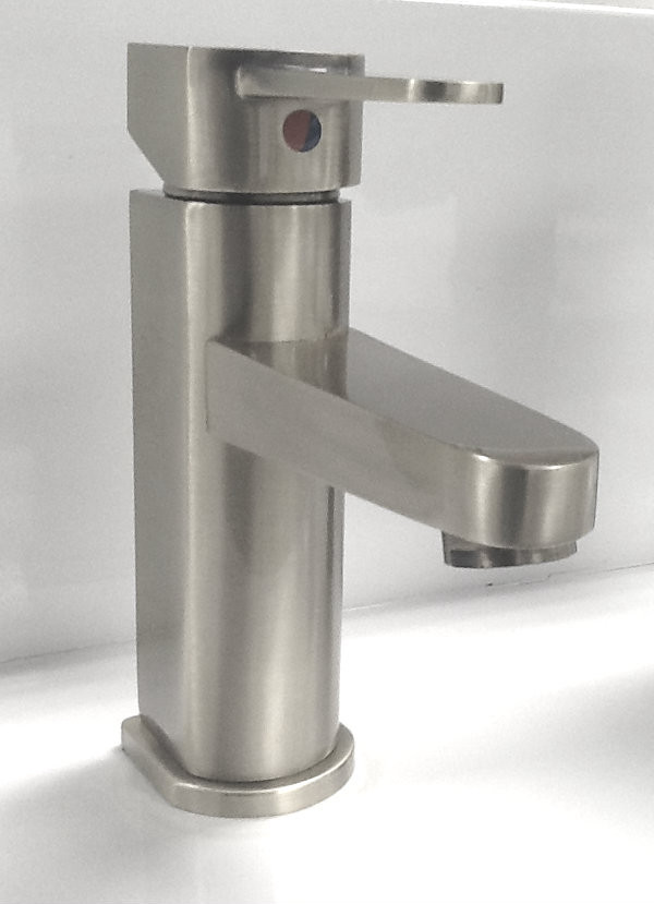 St-Catherine Single Handle Lav Faucet Brushed Nickel - Royal Bath Place