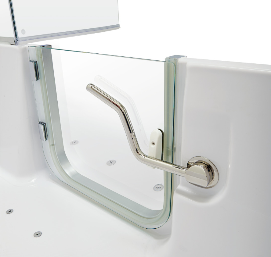Lay Down Inward Swing Door Acrylic Walk-In Tub – 32″W x 72″L (81cm x ...