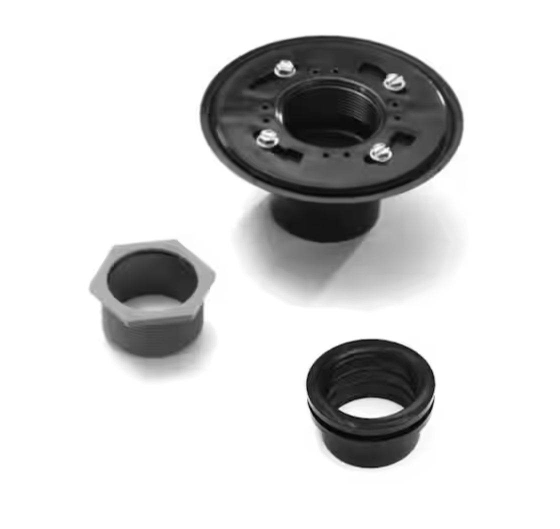 Shower PVC Drain Flange Coupling - Durable Rough-In Solution