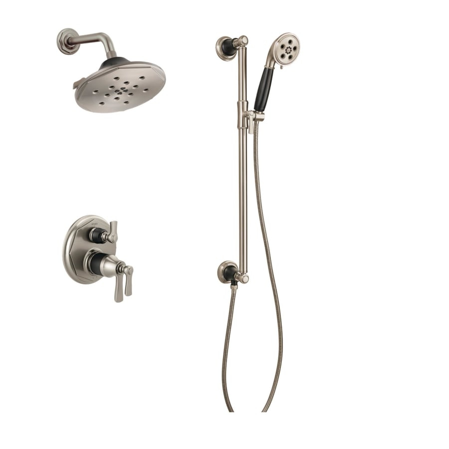 Brizo Invari Floor Mounted Tub Filler with Diverter