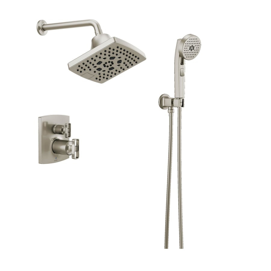 Brizo Invari Floor Mounted Tub Filler with Diverter