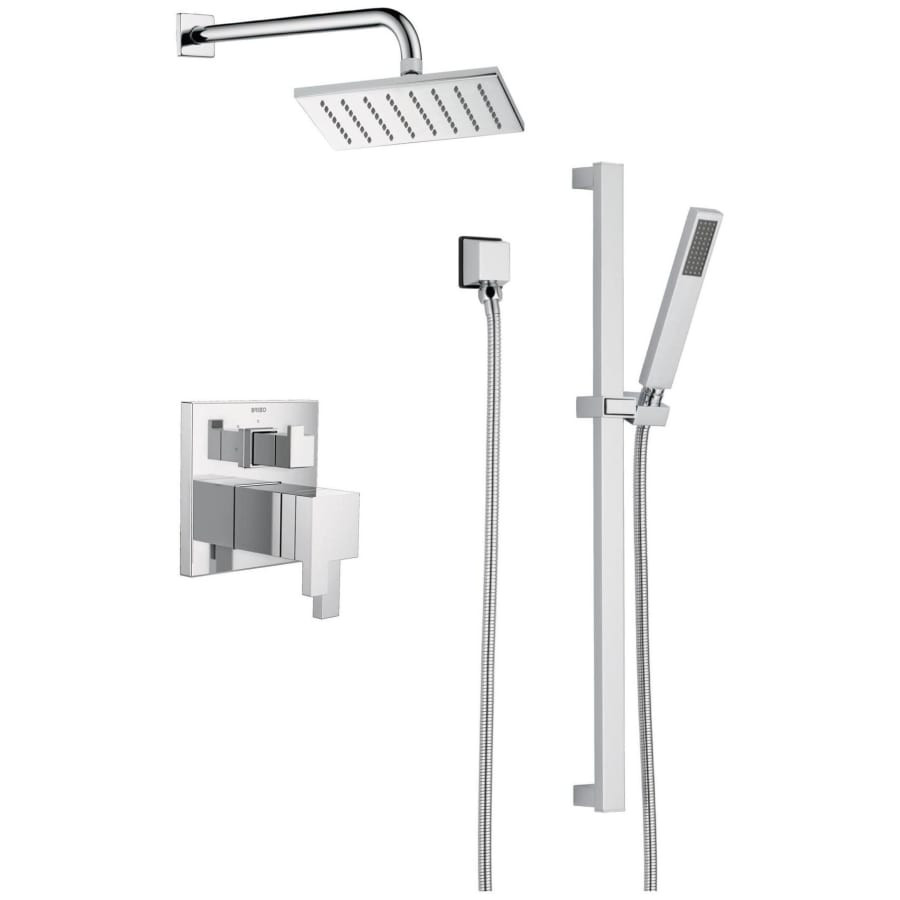 Brizo Invari Floor Mounted Tub Filler with Diverter