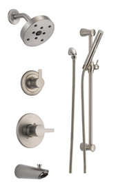 Delta Monitor 14 Series Single Function Pressure Balanced Shower System ...