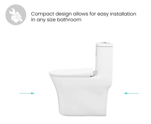 Crown Noma One Piece Flush Toilet