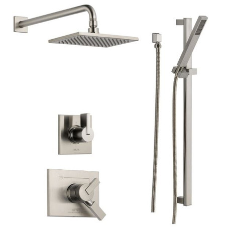 Delta Monitor 17 Series Dual Function Pressure Balanced Shower System ...