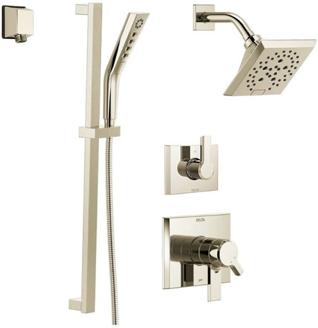 Delta Pivotal Pressure Balanced Shower System with Shower Head, Shower ...