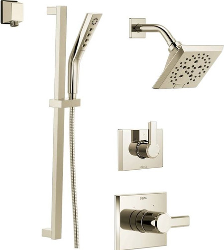Delta Pivotal Pressure Balanced Shower System with Shower Head, Shower ...