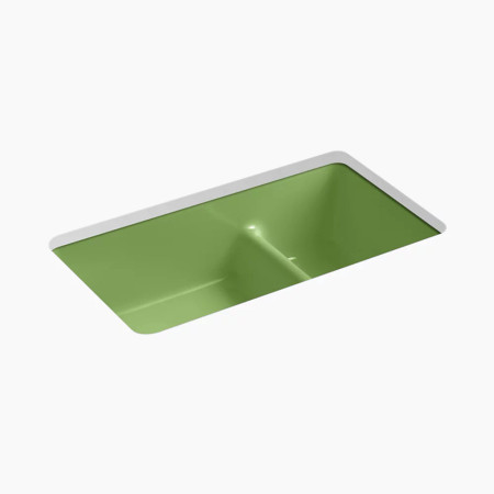 Kohler Iron/Tones® Smart Divide® 33" top-/undermount double-bowl ...