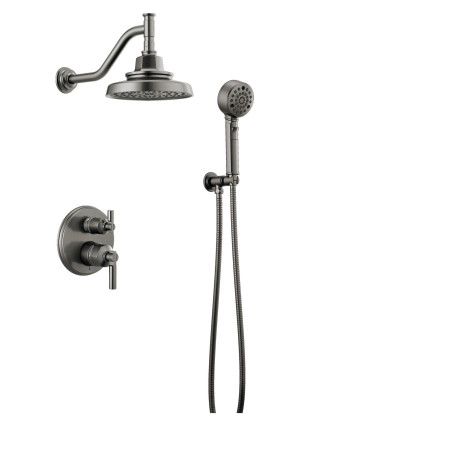 Brizo Invari Pressure Balanced Shower System Luxe Steel