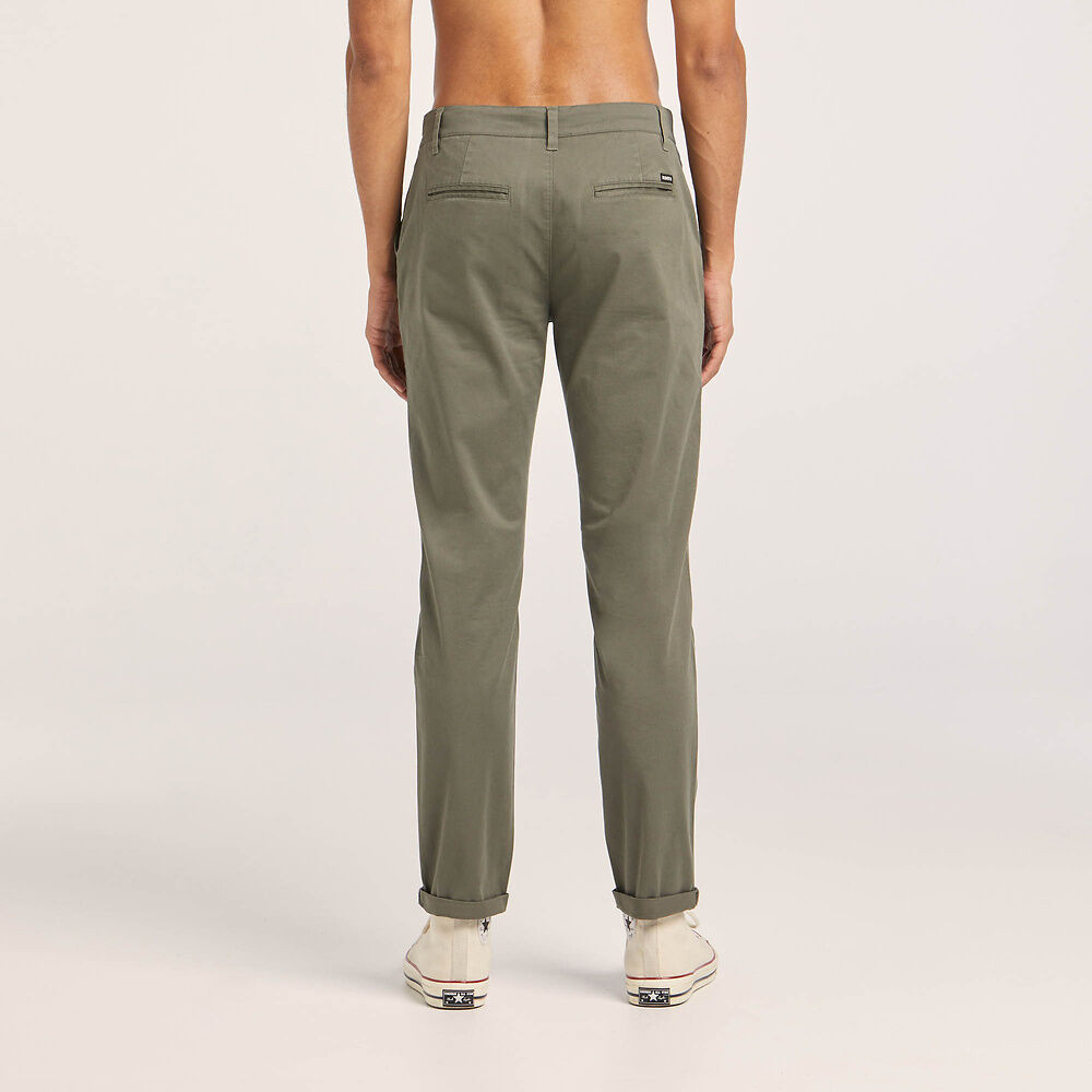 Stretch Chino - Dark Olive - Rob's Jeanery