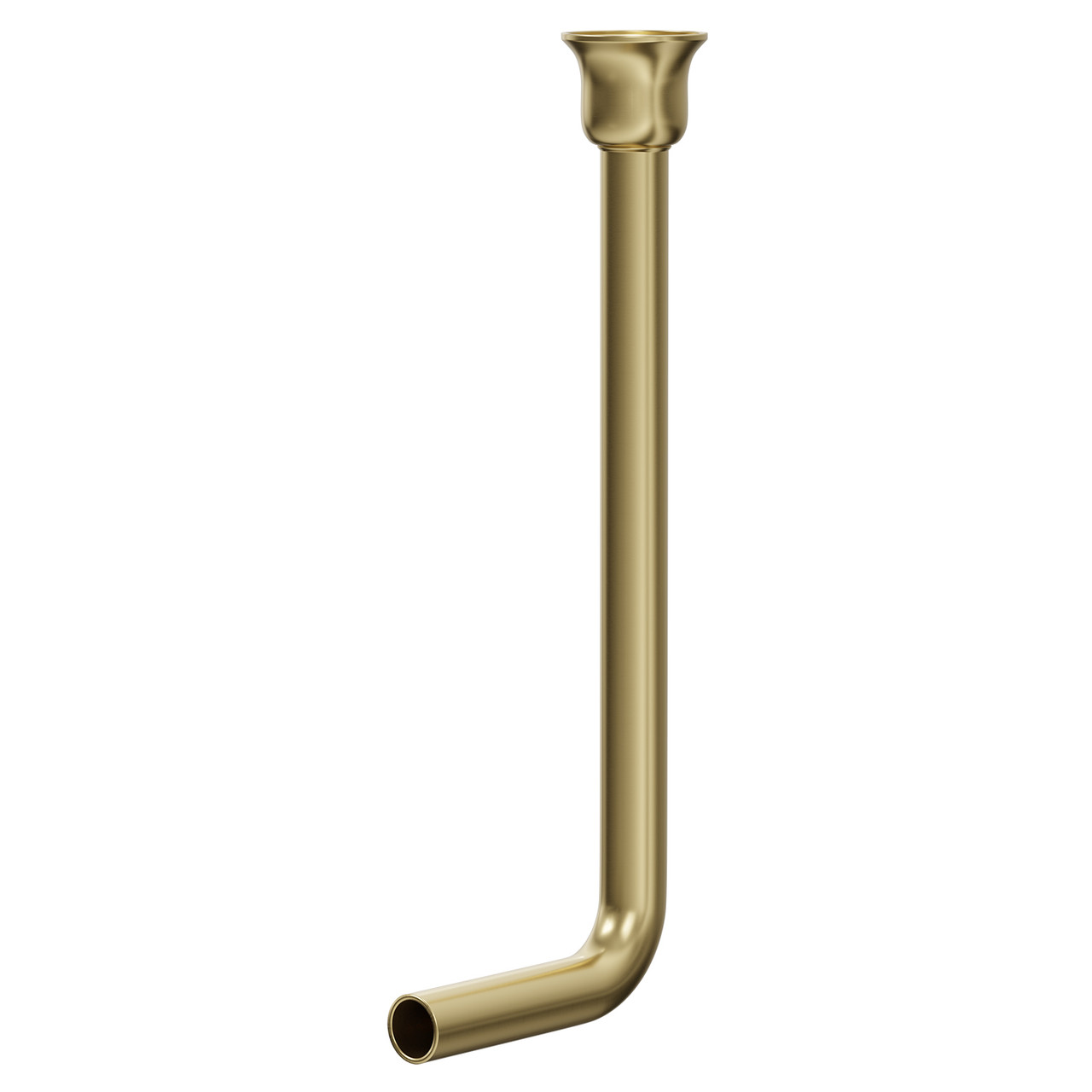 Windsor Traditional Brushed Brass High Level Cistern Flush Pipe Kit ...