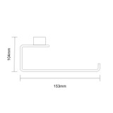 Taurus Brushed Bronze Wall Mounted Towel Ring - Wholesale Domestic