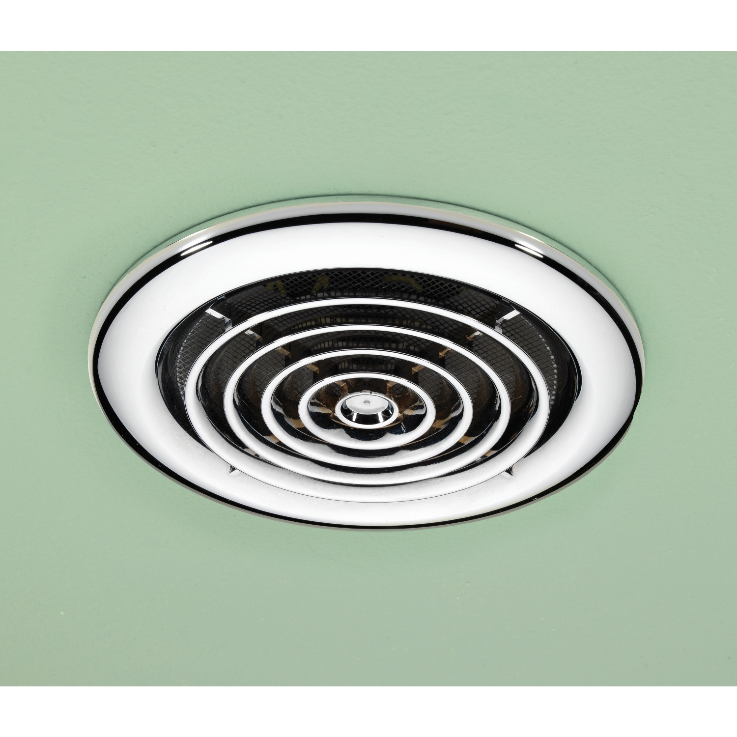 HiB Turbo Chrome Bathroom Inline Extractor Fan - 33600 - Wholesale Domestic