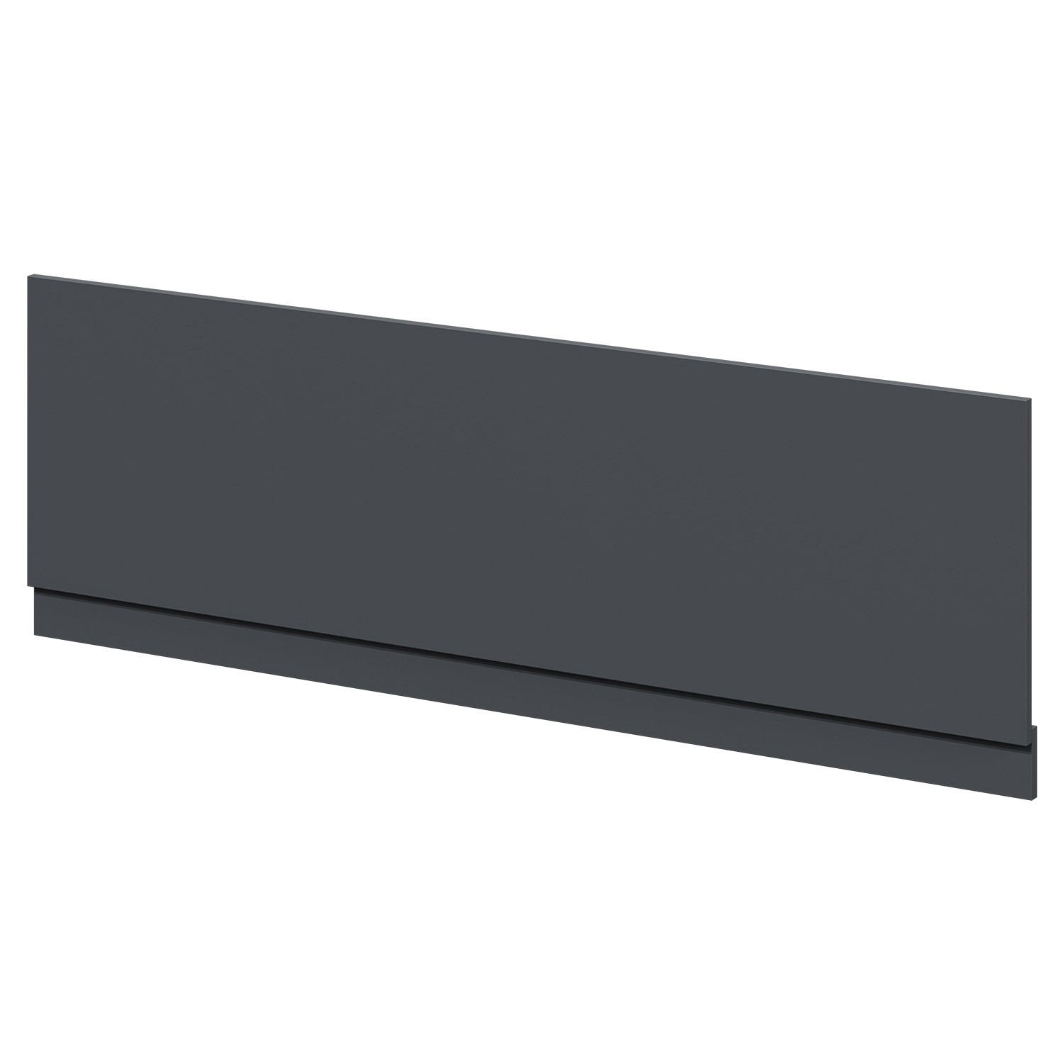 Satin Green MDF 1700mm Front Bath Panel with Plinth - Wholesale Domestic