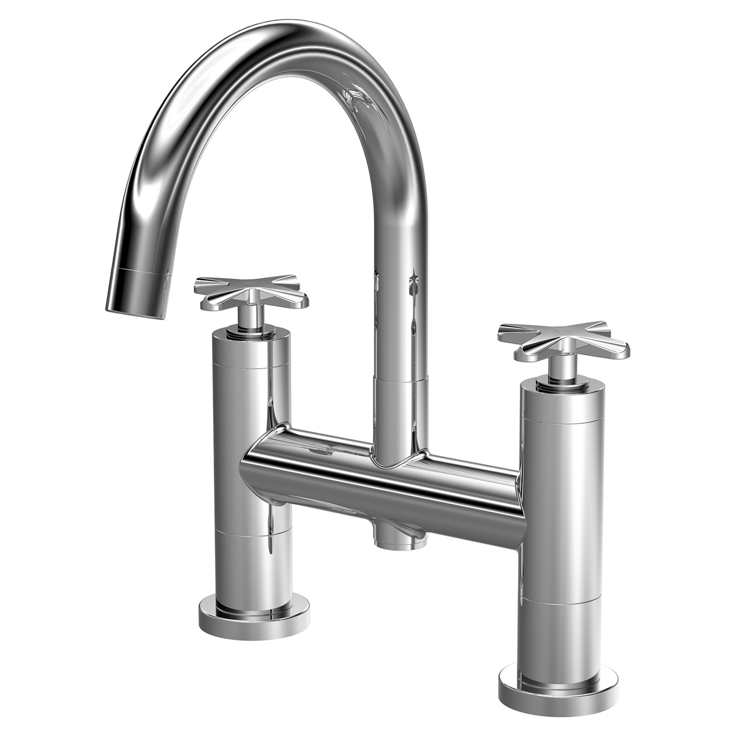 Nuie Series 2 Chrome Bath Filler Tap - FJ313 - Wholesale Domestic