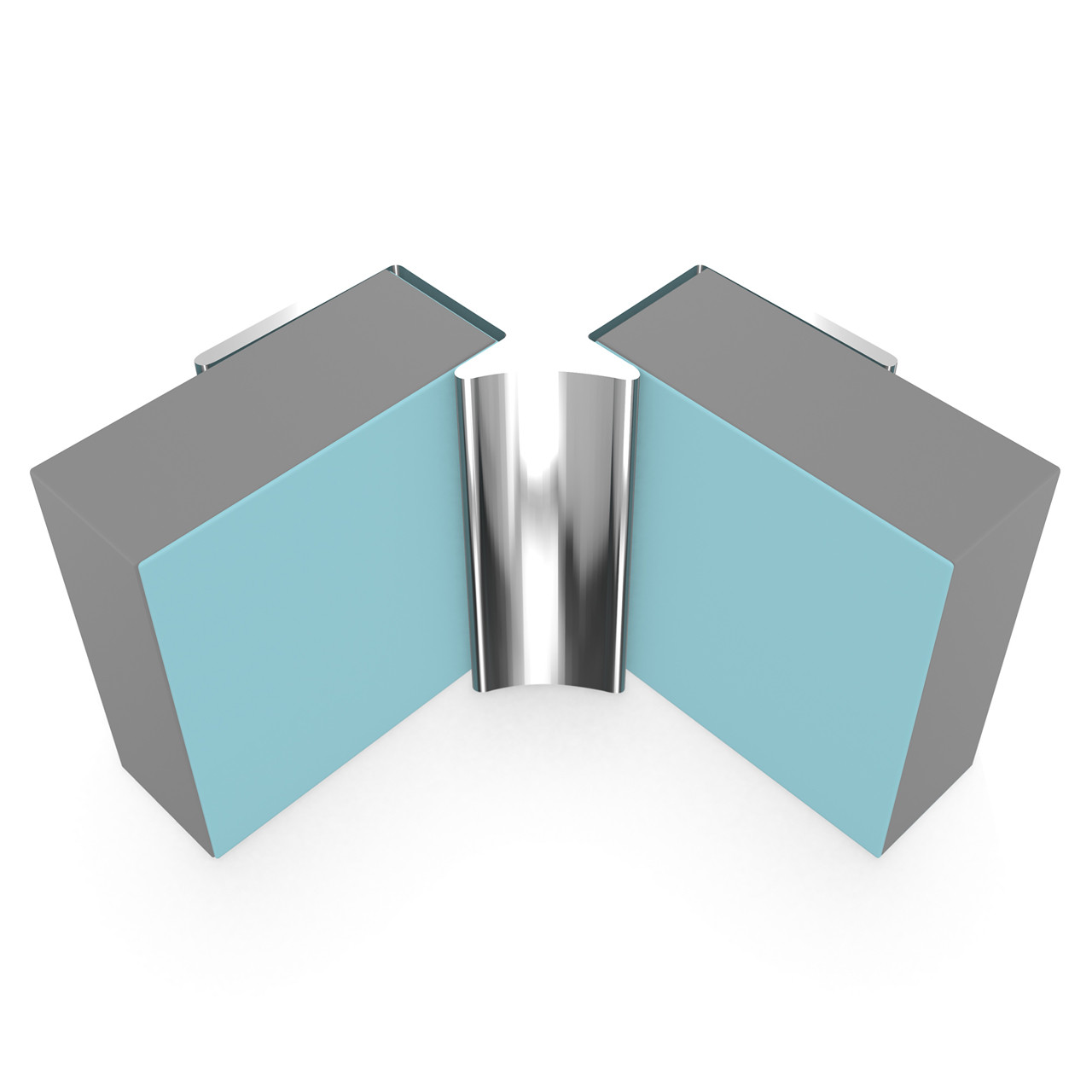 Multipanel Classic Invisible 11mm Wall Panel Internal Corner Trim Type ...