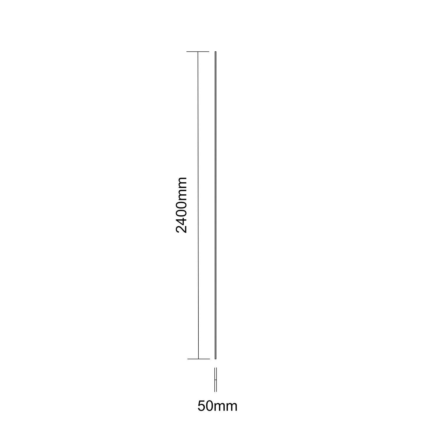 WholePanel 10mm Silver Wall Panel U Trim - Wholesale Domestic