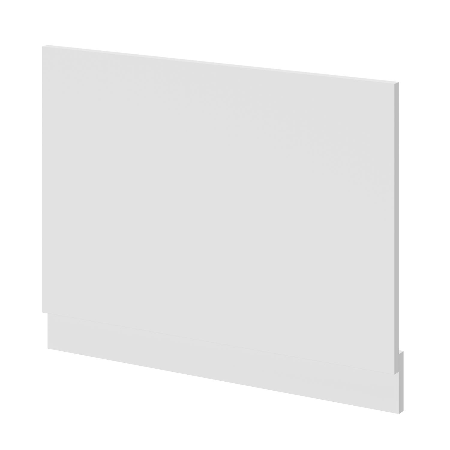 Gloss White MDF 1700mm Front Bath Panel with Plinth - Wholesale Domestic