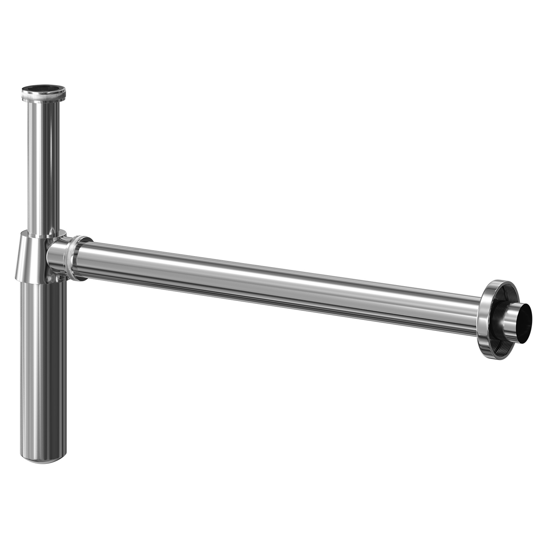 Polished Chrome Moon Cap Slotted Click Clack Basin Waste - Wholesale ...