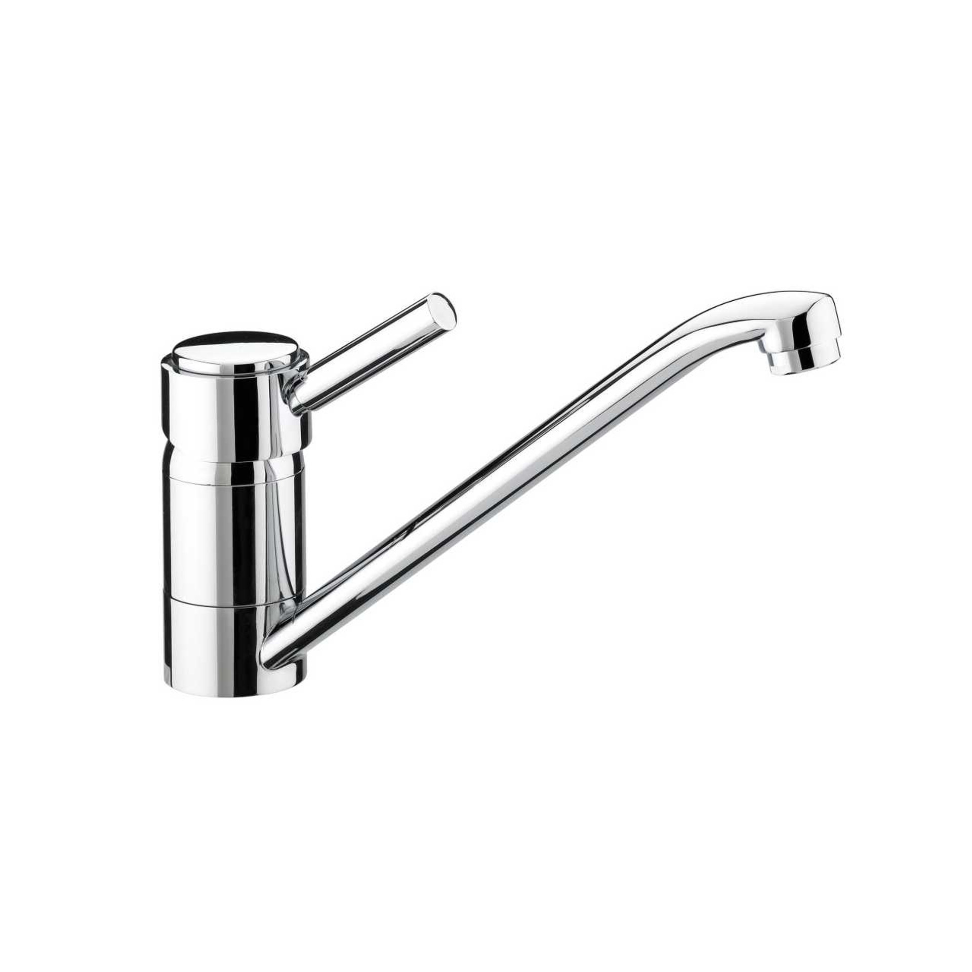 Bristan Monza Chrome Easyfit Mono Kitchen Sink Mixer Tap Including Base