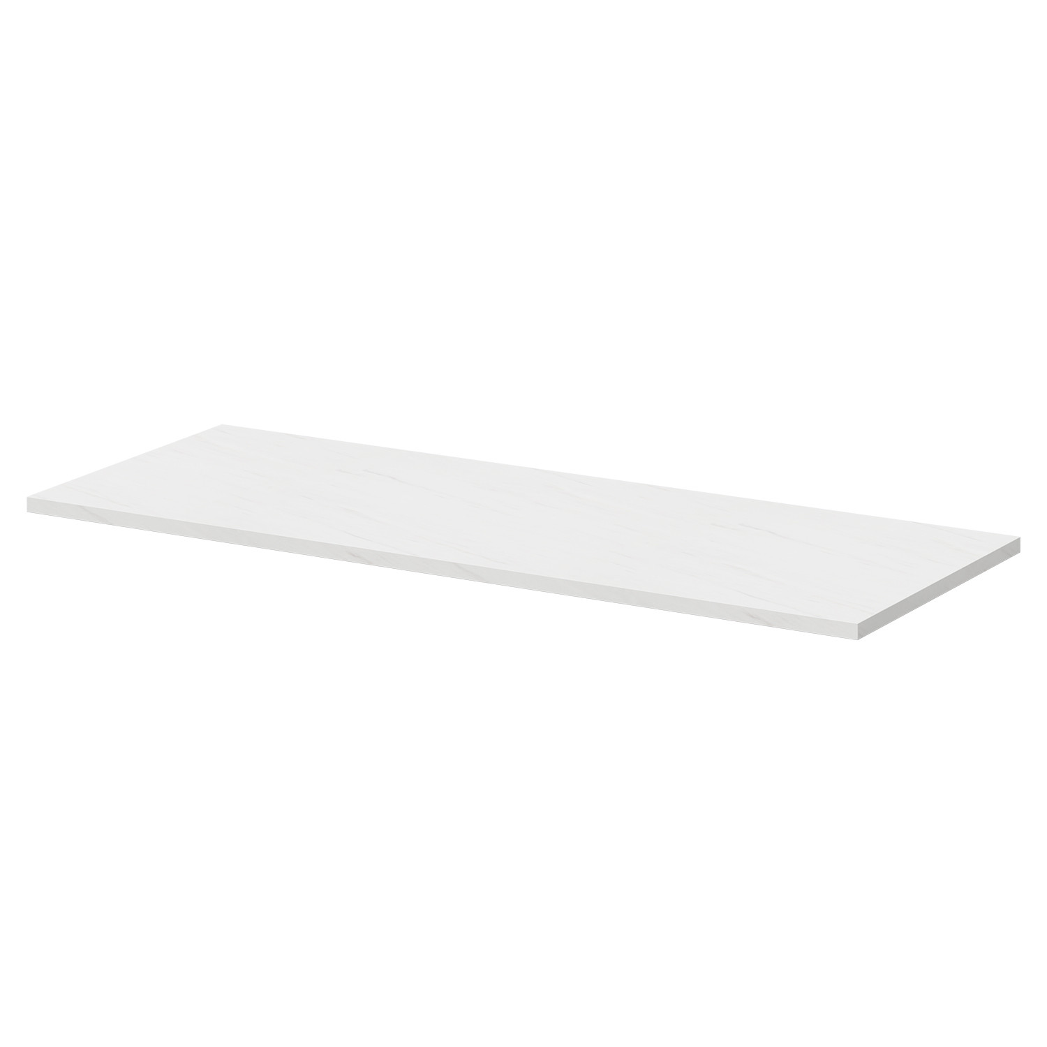 White Levanto Marble 500mm x 390m x 20mm Laminate Worktop