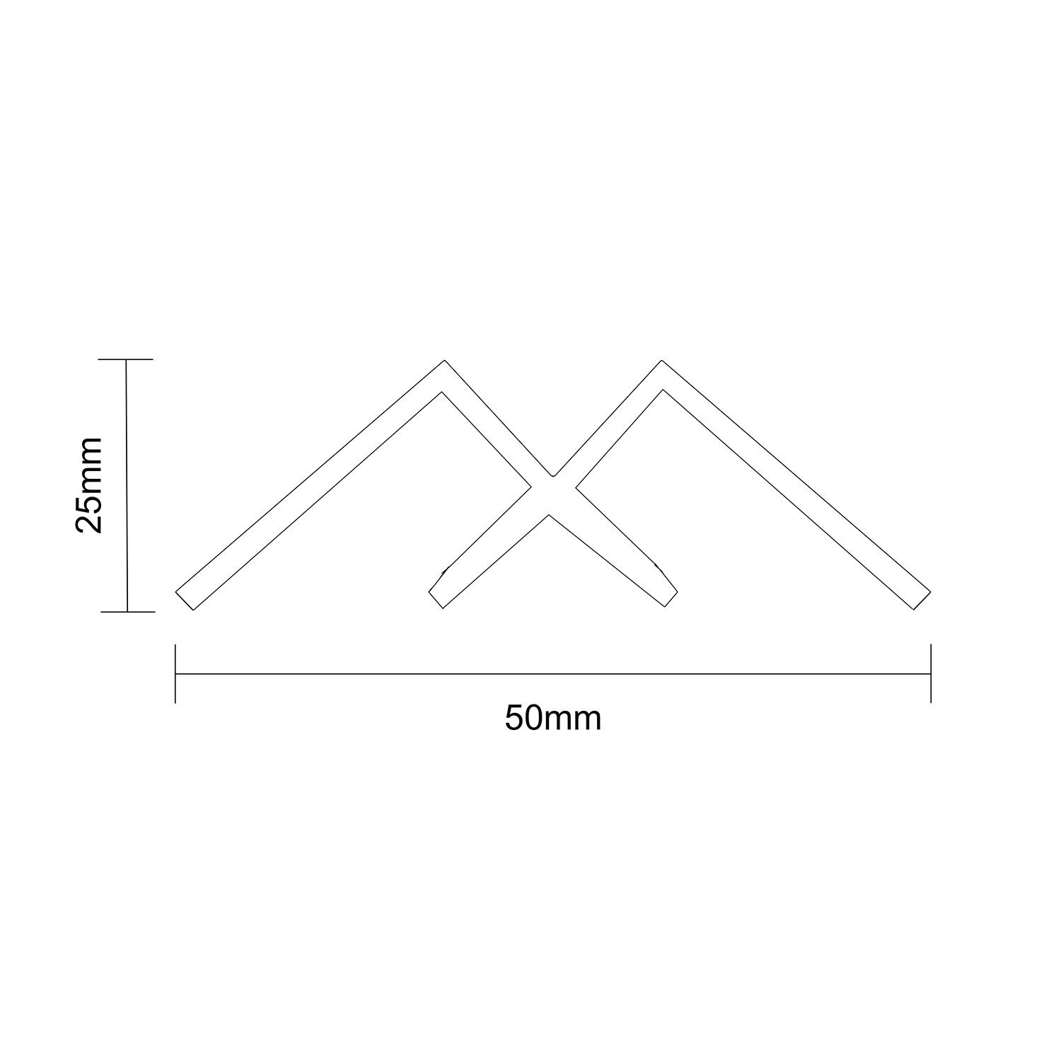 WholePanel 10mm Silver Wall Panel Internal Corner Trim - Wholesale Domestic