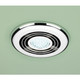 HiB Turbo Chrome Bathroom Inline Extractor Fan with Cool White LED ...