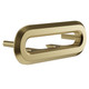 Colore Oval Brushed Brass Basin Overflow Insert - Wholesale Domestic