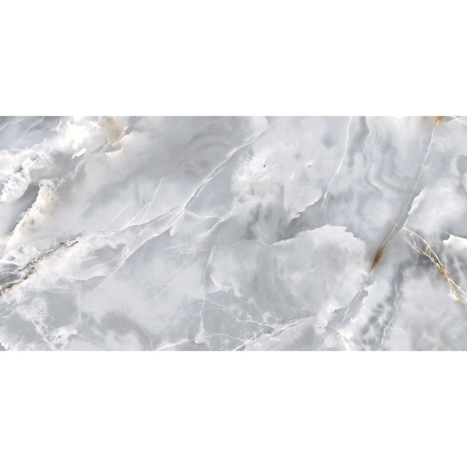 Eternal Satin White 60cm x 120cm Porcelain Wall and Floor Tile ...