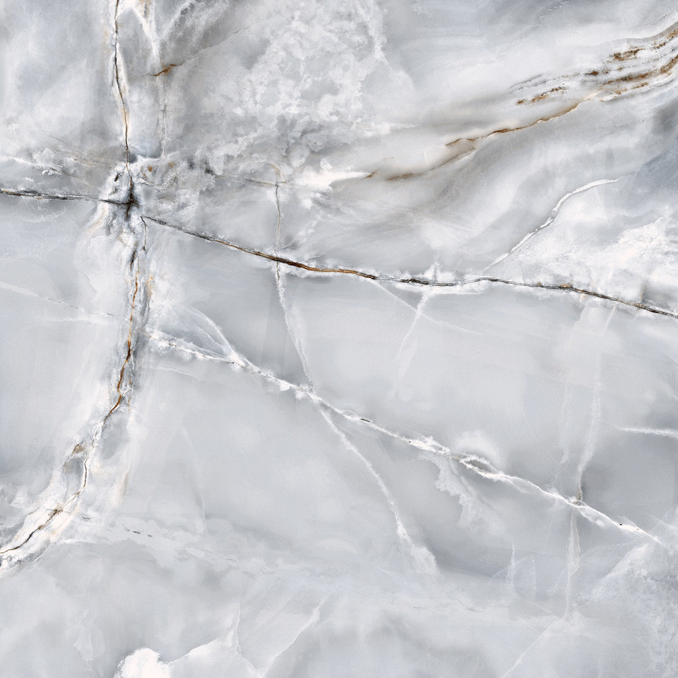 Eternal Polished White 60cm x 60cm Porcelain Wall and Floor Tile ...