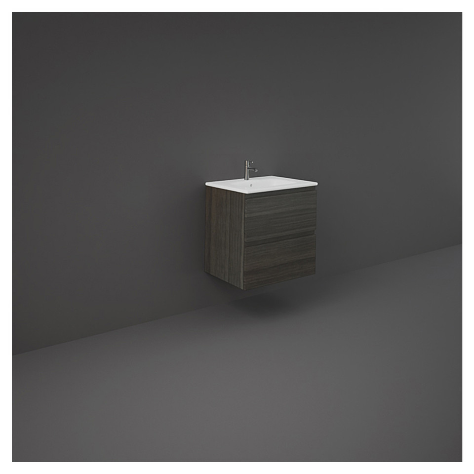 RAK Joy Moka Walnut 1000mm Wall Hung Vanity Unit - JOYWH100MOK ...