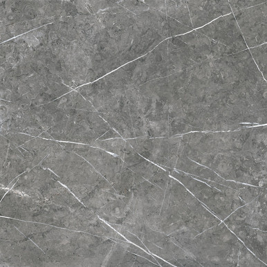 Theatre Polished Grey 60cm x 60cm Porcelain Wall and Floor Tile ...