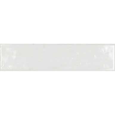 Asly White 7.5cm x 30cm Porcelain Wall and Floor Tile - Wholesale Domestic
