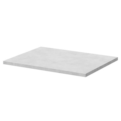 Light Grey Chicago Concrete 600mm x 460mm x 20mm Laminate Worktop