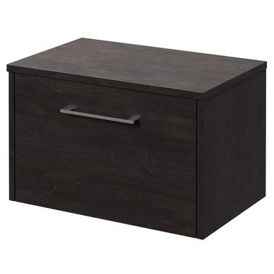 Horizon Metallic Slate 600mm Wall Mounted Vanity Unit for Countertop ...