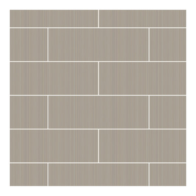 WholePanel 10mm Matt Grey Linen Brick 1000mm x 2400mm Wall Panel ...