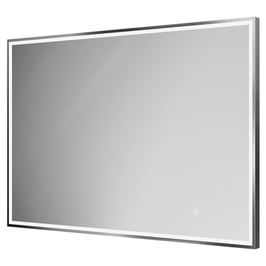 Madison Polished Chrome 1000mm x 700mm Illuminated Dimmable LED Mirror ...