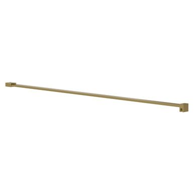 Colore 8mm/10mm Brushed Brass Flat Support Bar - Wholesale Domestic