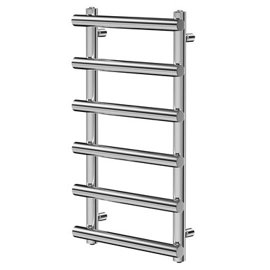 Finley Chrome 850mm x 500mm Designer Heated Towel Rail - Wholesale Domestic