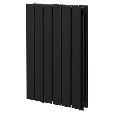 Colore Hudson Matt Black 600mm x 452mm Double Panel Radiator ...