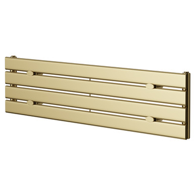 Colore Hudson Brushed Brass 300mm x 1200mm Horizontal Single Panel ...