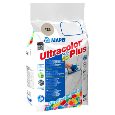 Mapei Ultracolor Plus 133 Sand 5kg Flexible Wall and Floor Tile Grout ...
