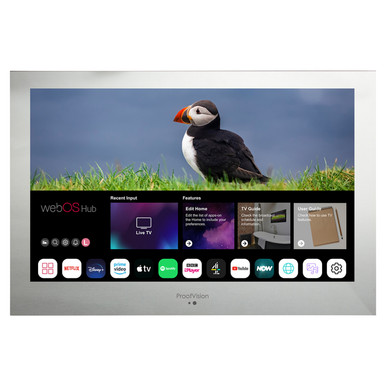 ProofVision Premium Mirror 27" Waterproof Bathroom Smart Television ...