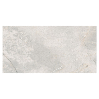 Masterstone Polished White 60cm x 120cm Porcelain Wall and Floor Tile ...