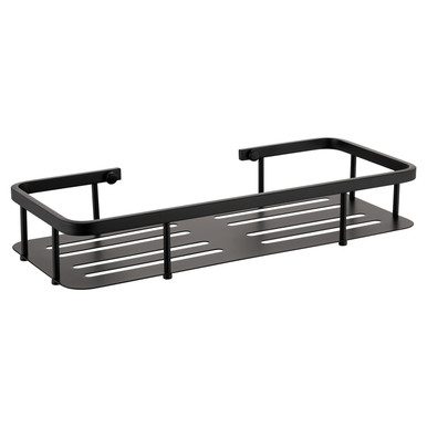 Delos Colore Matt Black Wall Mounted Rectangular Basket - Wholesale ...