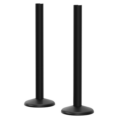 Dias Colore Matt Black 200mm PVC Retrofit Snap-On Radiator Pipe Covers ...