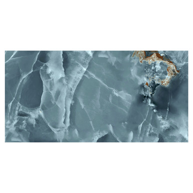 Iceland Navy 60cm x 120cm Ultra Gloss Porcelain Wall and Floor Tile ...
